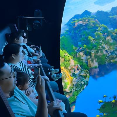 China Vr Gaming Flight Simulator Flying Simulation Theater With 5d Cinema Chair for sale