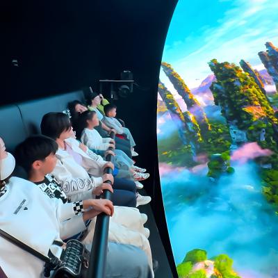 China 3D Naked Cinema 360 Degree Visual Experience Movie Theatre Dome Screen for sale