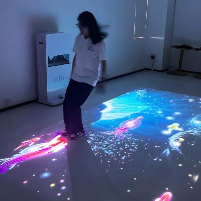 China Portable Interactive Ground Projection Machine 4000 Lumens for sale