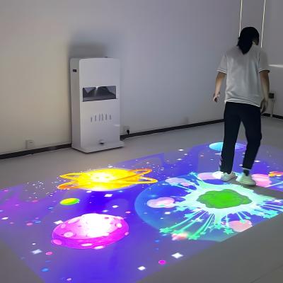 China Mobile All-in-One Floor Projection Machine 4000 Lumens for sale