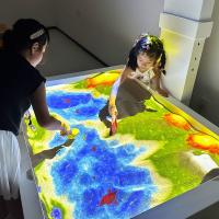 China AR Interactive Sandbox Projector 3600 Lumens 5 Games Indoor for sale