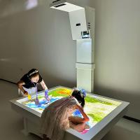 China AR Interactive Sandbox with 5 Games and 3600 Lumens Projector for sale