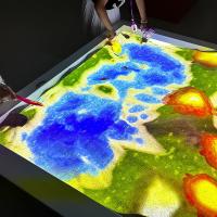 China AR Interactive Sandbox with 5 Games and 3600 Lumens Projector for sale