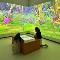 China Interactive Projection Game System 3400 Lumens 1024x768 Resolution for sale