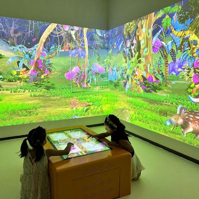 China Interactive Gaming Projector System 3400 Lumens 1024x768 Resolution for sale