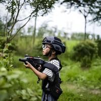 China Commercial Laser Tag Equipment Laser Tag Combat Vest Battle Game Laser Tag Set for Kids Adults for sale
