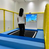 China Trampoline Park Interactive Game System with 6 Games and 100-240V for sale