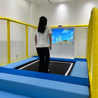 China Interactive Indoor Ar Trampoline Games Touchless Kinect Kids Gaming Equipment Virtual Projection Playgrounds for sale