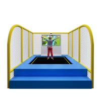 China Interactive Indoor Kids Trampoline Game Machine Jumping Virtual Reality Games on Indoor Trampoline for Shopping Mall Occasions for sale