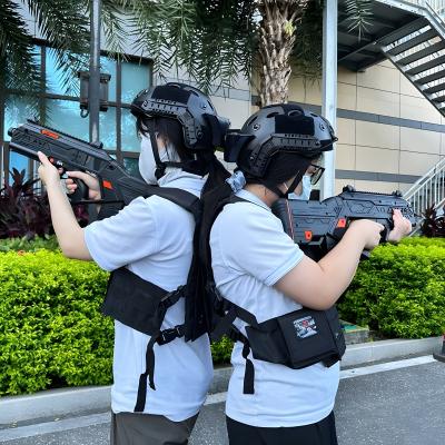 China Outdoor Interactive Laser Tag Equipment with 180-500 sqm Arena and 24 Months Warranty for sale