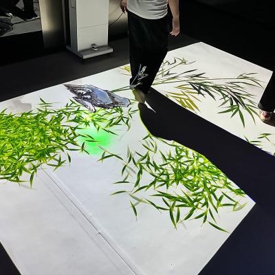 China Mobile All-In-One Ground Projection Machine with 1280*800 Resolution 110V-250V Voltage and Short-focus Projector for sale