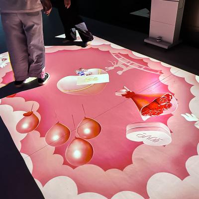 China Mobile All-in-One Interactive Floor Projection System with 4000 Lumens Brightness and 80+ Games for Indoor Commercial Use for sale