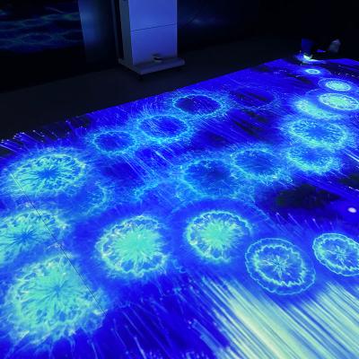 China Portable Mobile Interactive Floor Projection System with 1280*800 Resolution and 110V-250V Voltage for sale