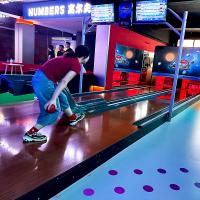 China Premium Complete Track Bowling Machine with Favorable Price for Indoor Bowling Game for sale