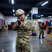 China Multiplayer Laser Tag Systems: Challenging CQB arena equipment for immersive CSGO-style combat simulation, designed for kids and adults. for sale