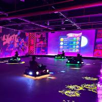 China 2026 Most Popular Immersive Interactive Mario Kart Go Kart Game Indoor Sports Entertainment Projection for sale