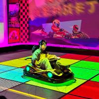 China Family Fun Center Interactive Go-Kart Ride-on Game Kids Electric Karting With Immersive Visual Effects for sale