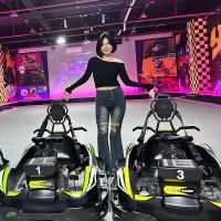 China 2026 Hot Selling Interactive Projector Go-Kart Indoor Drift Karting VR/AR/MR Equipment for Family Entertainment Center for sale