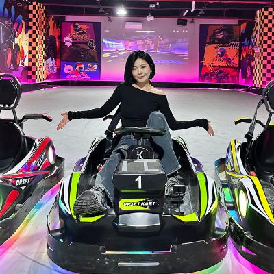 China Ground Projection Entertainment Hall Kart Entertainment Experience Center Upgrade Live Action Kart Game With High Quality for sale