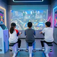 China Smart Projection Cycling Simulator Designed for Fitness Centers, Family Fun Centers & Public Spaces for sale