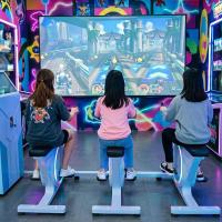 China Immersive Projection Cycling System for Gyms & Entertainment Venues for sale