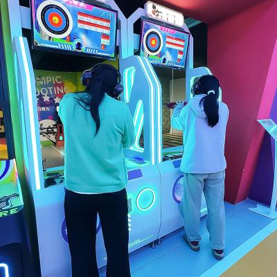 China Indoor Olympic Shooting Replica Arcade Game Machine for Multiple People Competitive Play for sale