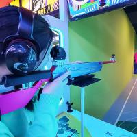 China Indoor Experience Real Gun Shooting Game Coin Operated Arcade Gun Simulator Shooter Game Machine for sale