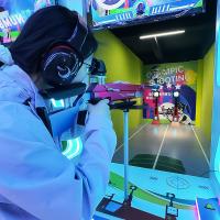 China Indoor Commercial Coin Operated Shooting Arcade Machine with Olympic Shooting Simulation for Multiple Players for sale