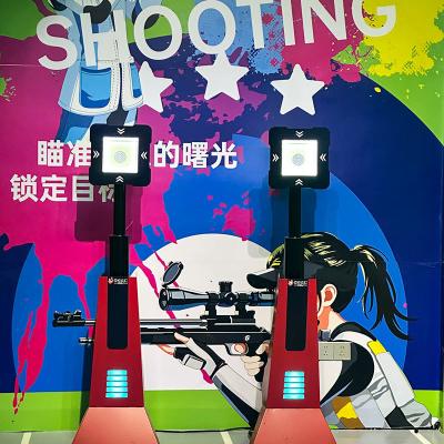 China Indoor Entertainment Kid Adult Coin Operated Red Dot Laser Shooting Simulator Game Machine for sale
