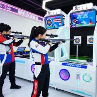 China Interactive Red Dot Laser Shooting Simulator, Coin Op Arcade Game for Kids & Adults, Indoor Target Shooting Electronic Sport Equipment for Home Game Room, Family Fun Center, Birthday Party for sale