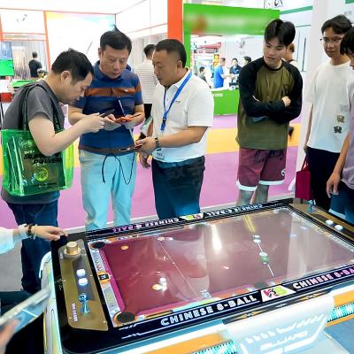 China Indoor Family Entertainment Center Equipment Recreational Sports 3D Reality Digital Billiards Game Machine for sale