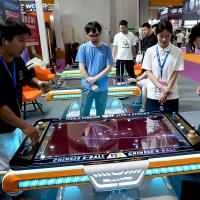 China Guangzhou Factory Wholesale Price Indoor ABS Snooker 3D Digital Virtual Augmented Reality HD Billiard Tables for sale