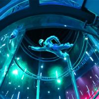 China Indoor and Outdoor Recreational Wind Tunnel for Multiple People with 100-500kg Capacity for sale