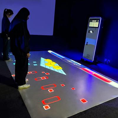 China 5000 Lumens Mobile Interactive Floor Projector with 40+ Games and Plug-and-Play Deployment for sale