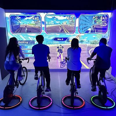 China Gamified Cycling System with 3500 Lumens Brightness and 1280*800 Resolution for Lifetime Free Game Updates for sale