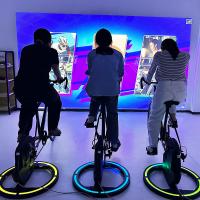 China Interactive Projection Bike with 3500 Lumens Brightness and 1280*800 Resolution for Lifetime Free Game Updates for sale