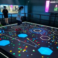 China P3.97 Interactive LED Floor Game System with 10 Game Modes and 6 Selectable Games for Malls & VR Sports Halls for sale