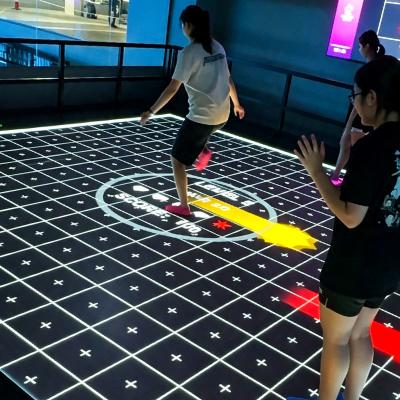 China Premium Interactive LED Floor Gaming System with 6m*6m/7m*7m Large Screen, 6 Popular Games, and Multiplayer Support for Commercial Venues for sale