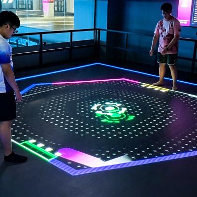 China Touch-Control Interactive LED Floor Display with NFC and 86-inch Large Screen for Indoor and Outdoor Use for sale