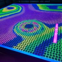 China Real-time Ranking Interactive LED Floor with 86-inch Large Screen and 6 Popular Games for Tournaments for sale