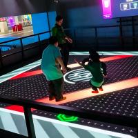 China Flexible Interactive LED Floor Display with 6m*6m/7m*7m 86-inch Screen, 6 Popular Games, and Multiplayer Support for Show Venues for sale