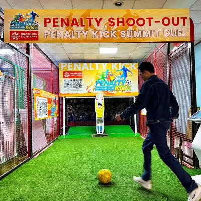 China Customizable Interactive Penalty Kick Machine with HD Touch Screen for 1-4 Players in Sports Venues for sale