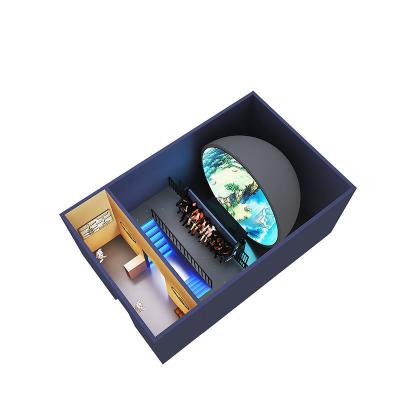 China Indoor Dome Theater with Alloy and Metal Frame for More than 10 Passengers and 1-Year Warranty for sale