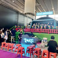 China Branded Dome Theater with Logo Customization for More than 10 Passengers Featuring Motion Seats for sale