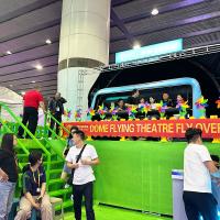 China Branded Dome Theater with Logo Customization for More than 10 Passengers Featuring Motion Seats for sale