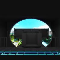 China High-ROI Dome Theater with 360-Degree Cinematic Experience for More Than 10 Passengers and 1-Year Warranty for sale