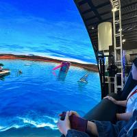 China 9D Dome Flying Theater for High Foot Traffic Venues with More than 10 Passengers and 1-Year Warranty for sale