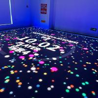 China Aurora Motion XR Interactive LED Floor Game with 1-6 Players Multiplayer Game Modes and 86-inch Large Screen for sale