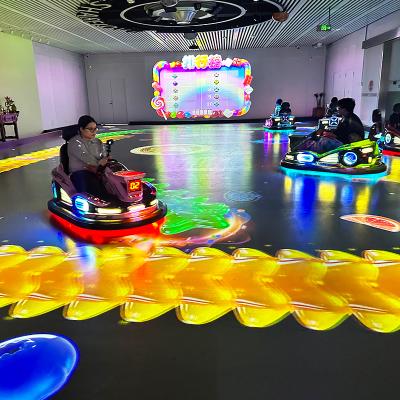 China Customized Layout Interactive Drift Kart System with 8 Built-in Games and 36V Battery for Shopping Malls for sale