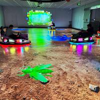 China Customized Layout Ground Projection Kart System with 36V Battery and 8 Built-in Games for Indoor Entertainment for sale
